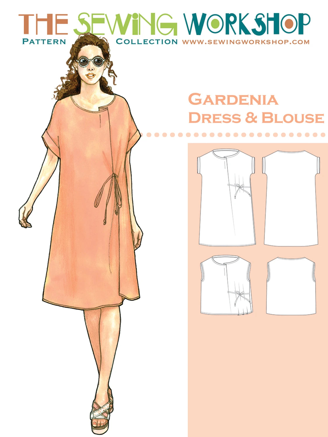 Gardenia Dress & Blouse - The Sewing Workshop Sewing Pattern – Legacy Fabrics