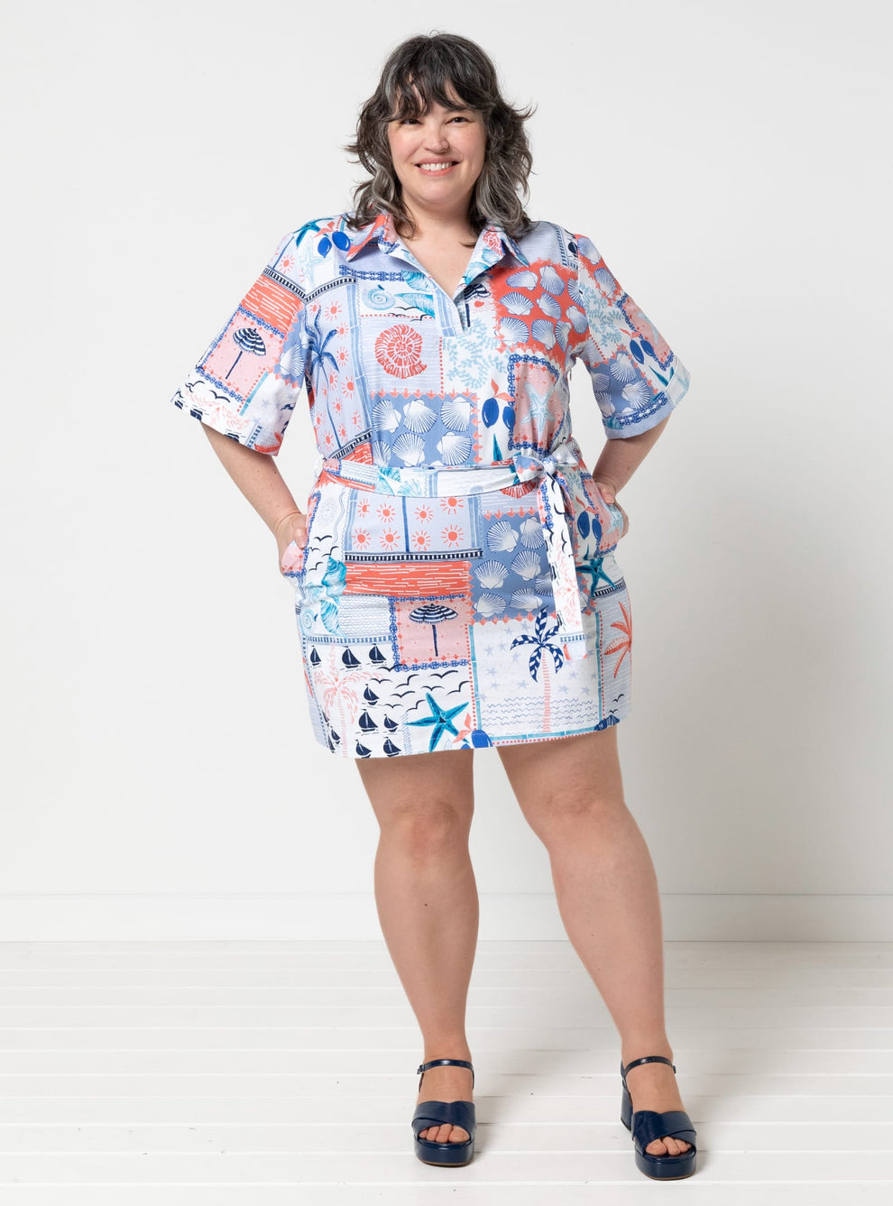 Beckers Woven Dress Sizes 18-30 - Style Arc Sewing Pattern – Legacy Fabrics